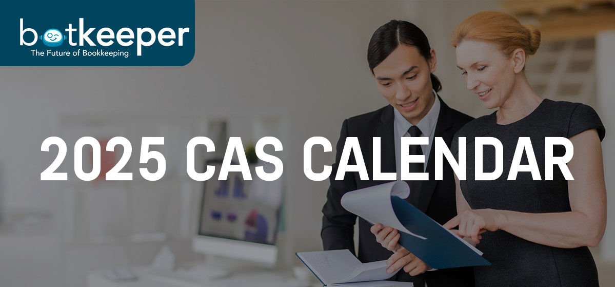 2025 CAS Calendar